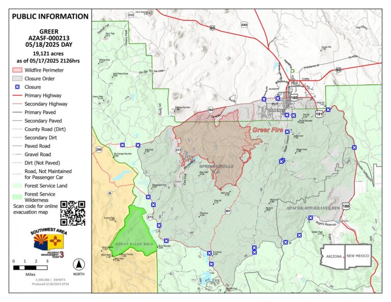 Greer Fire morning update 5/18/2025